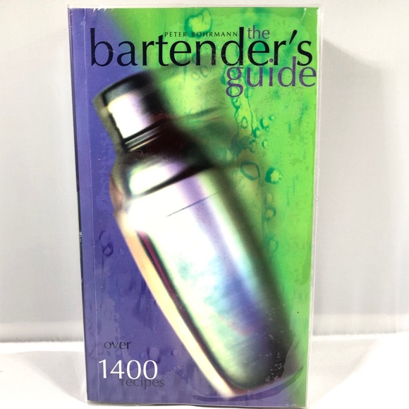 Chrysalis Books | Kitchen | Book Bartenders Guide By Peter Bohrmann | Poshmark